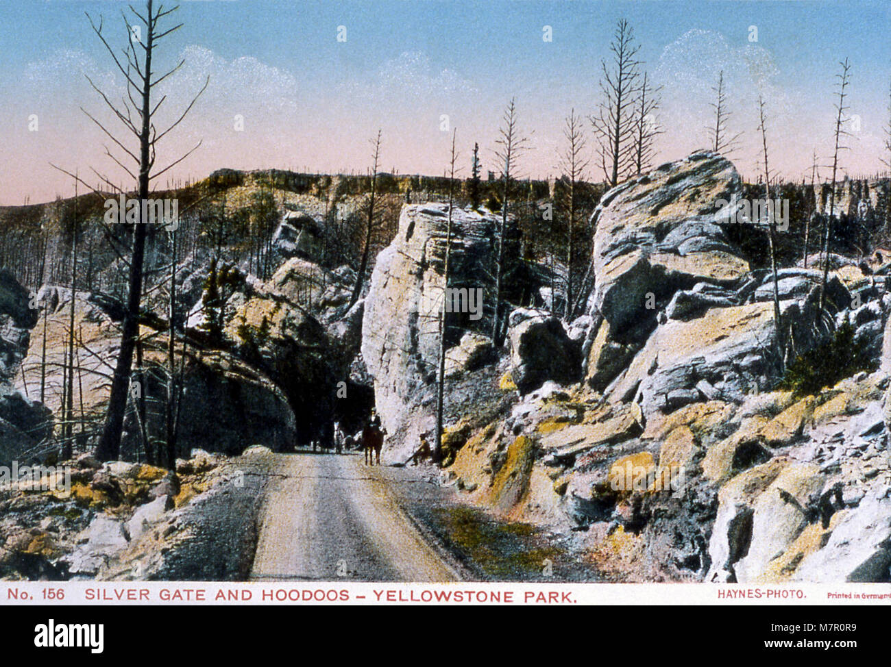 Silver Gare and Hoodoos - Yellowstone Park 156 - Silver Gate and ...