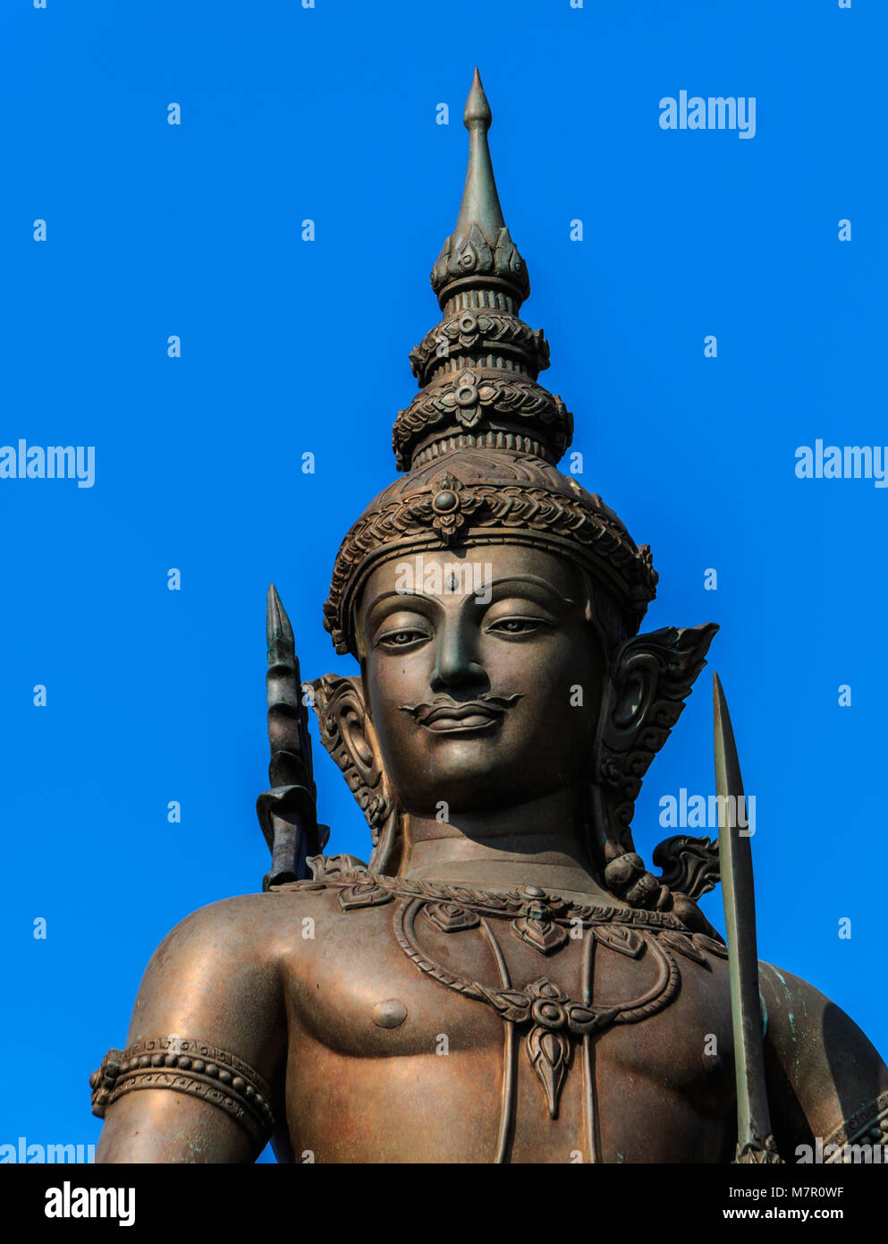 God of the sun statuary in Thailand Stock Photo - Alamy