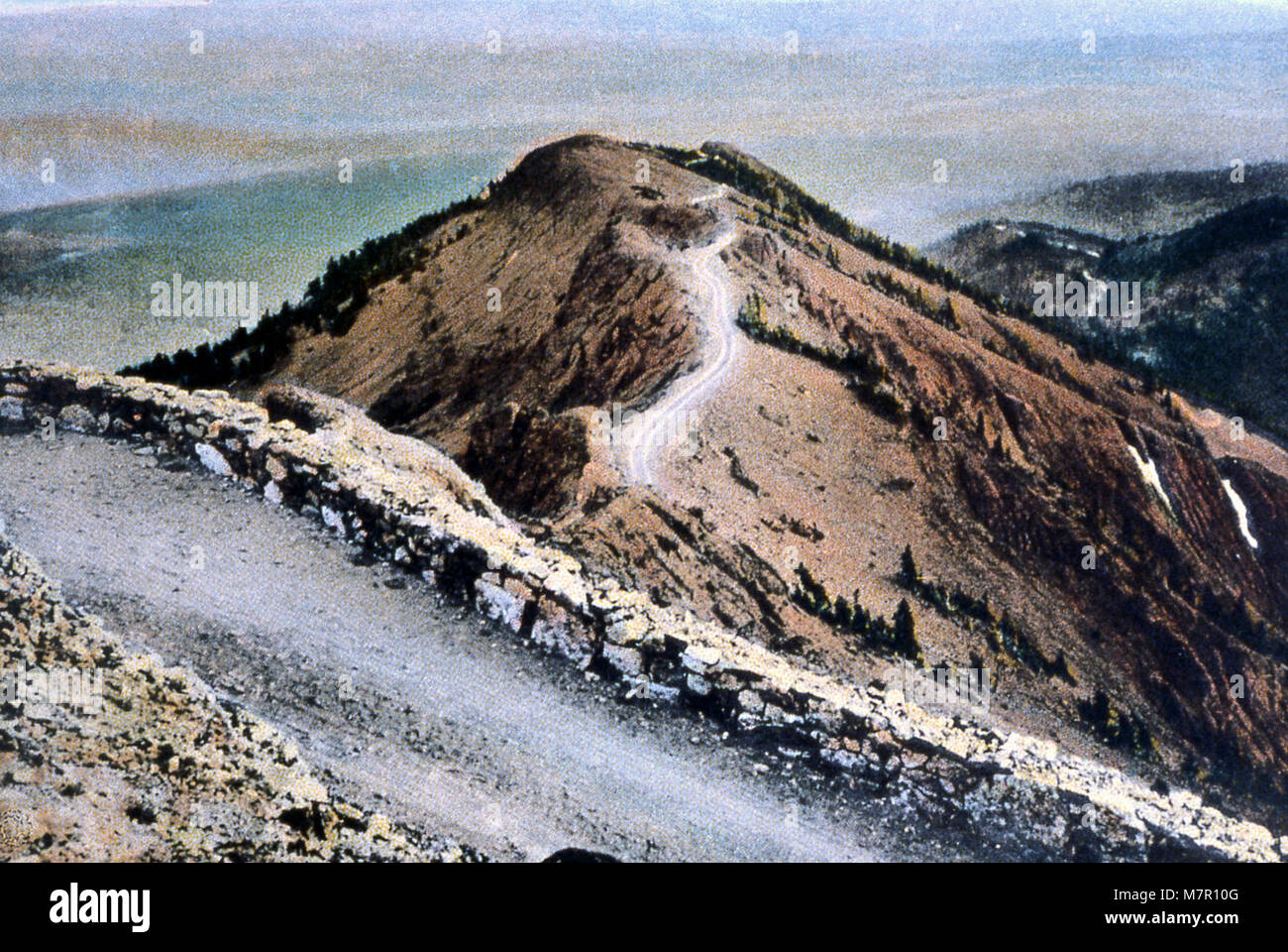 Mount Washburn Mount Washburn Stock Photo - Alamy