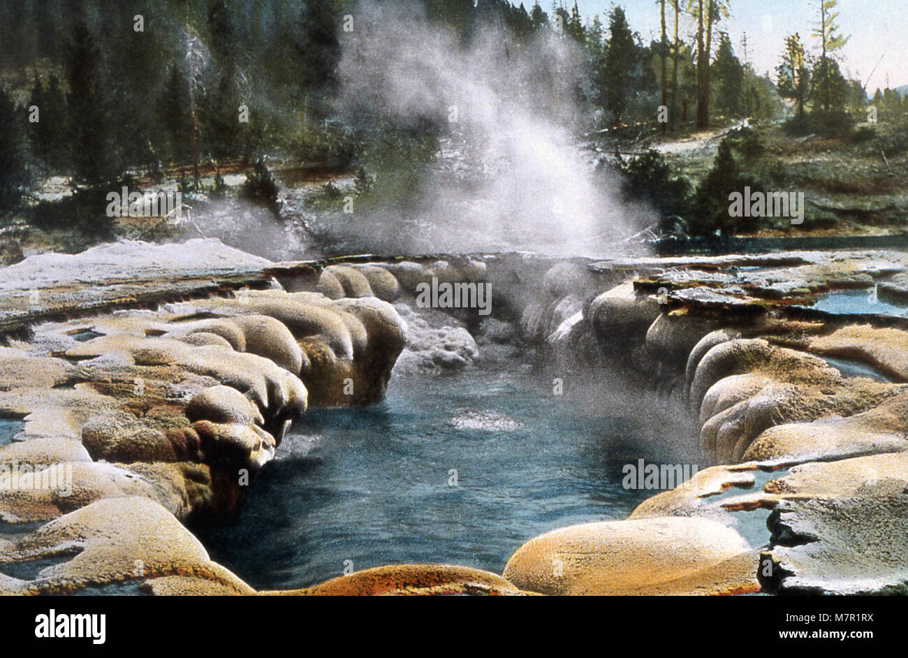 Oblong geyser hi-res stock photography and images - Alamy