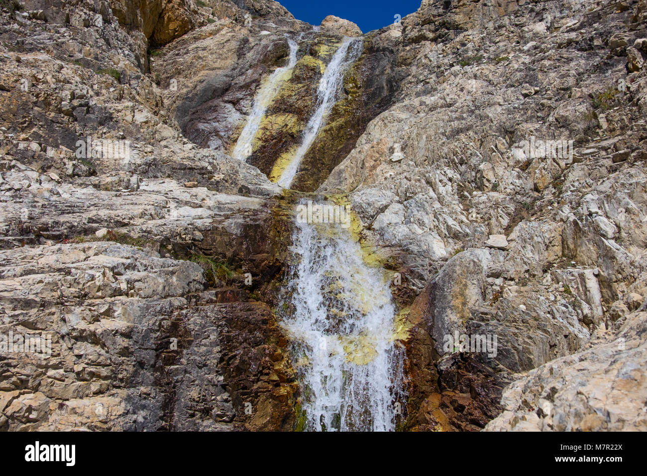 Waterfall in alpine zone hi-res stock photography and images - Alamy