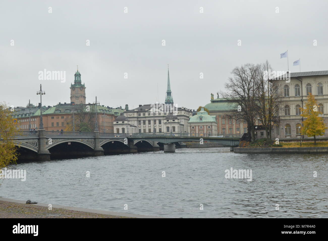 Stockholm city centre Stock Photo - Alamy
