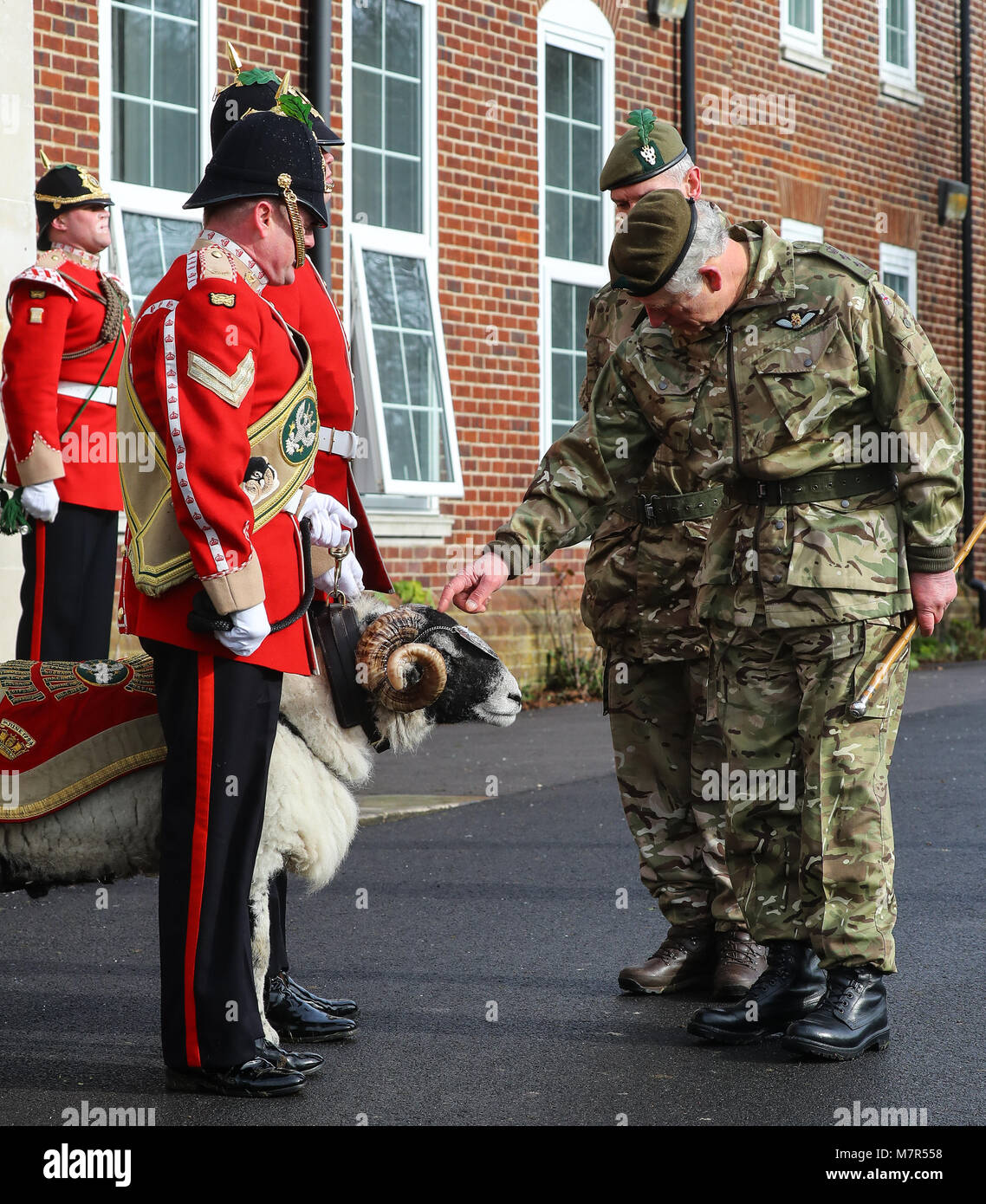 The Prince of Wales, Colonel-in-Chief, The Mercian Regiment, visits the ...