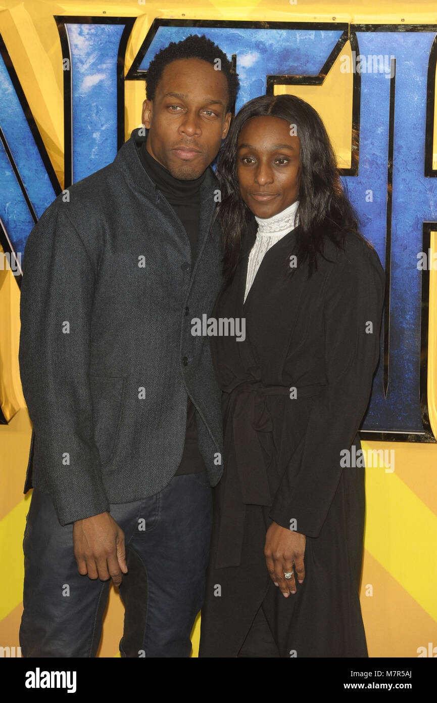 Arrivals at the European Premiere of 'Black Panther' at the Eventim ...
