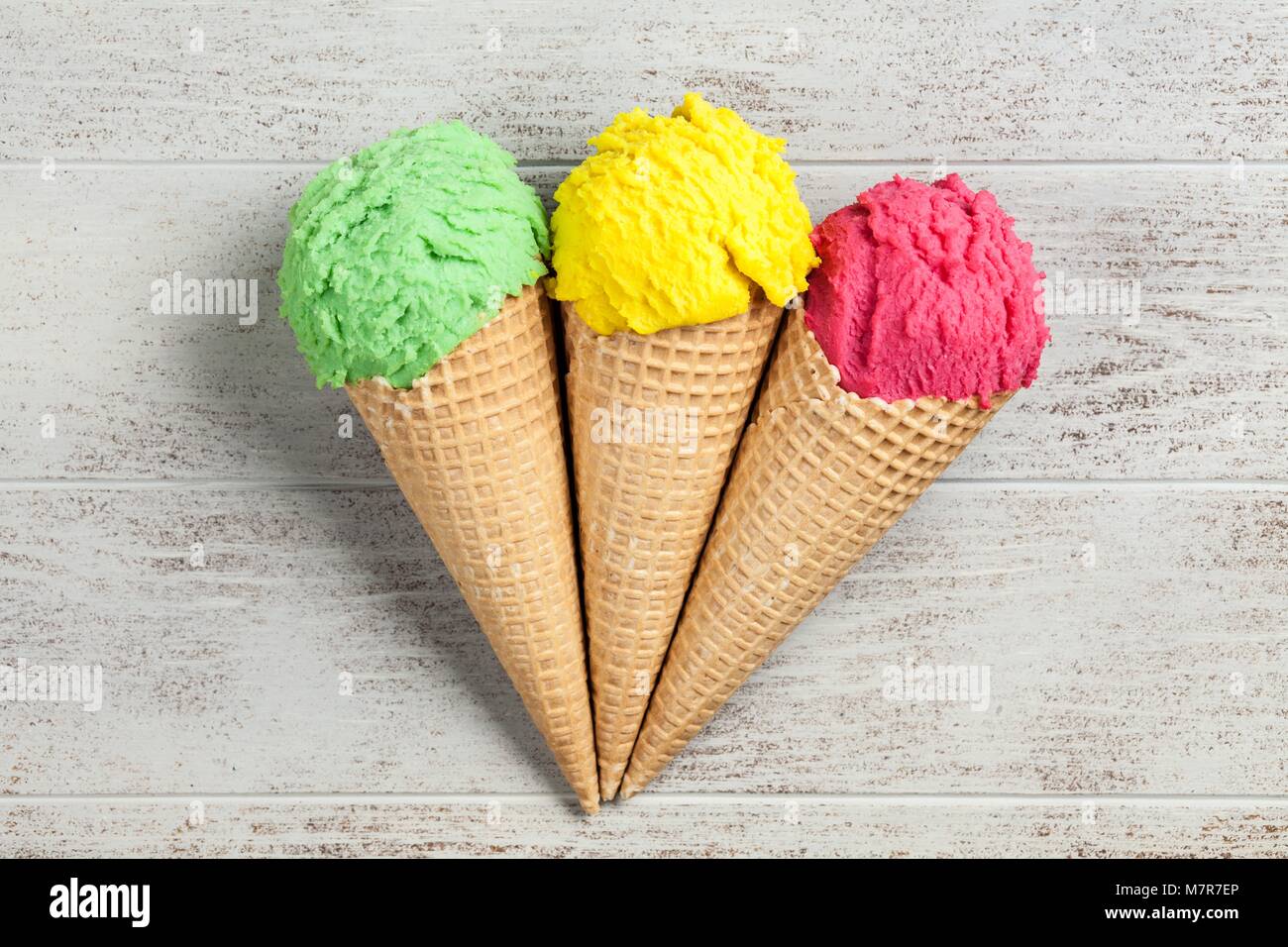 Ice cream cone Stock Photo - Alamy