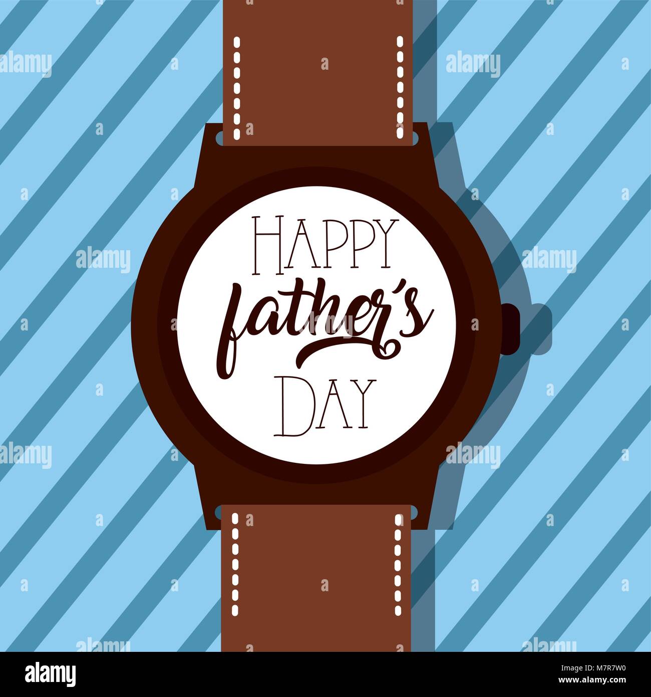 Top view happy father Stock Vector Images - Alamy