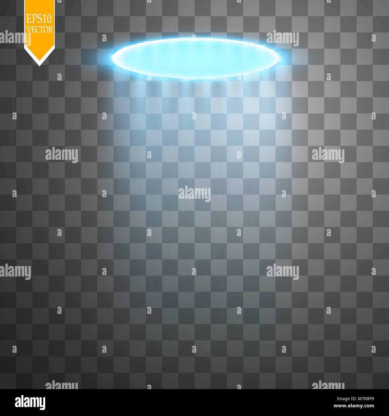 Illuminated by floodlights Stock Vector Images - Alamy