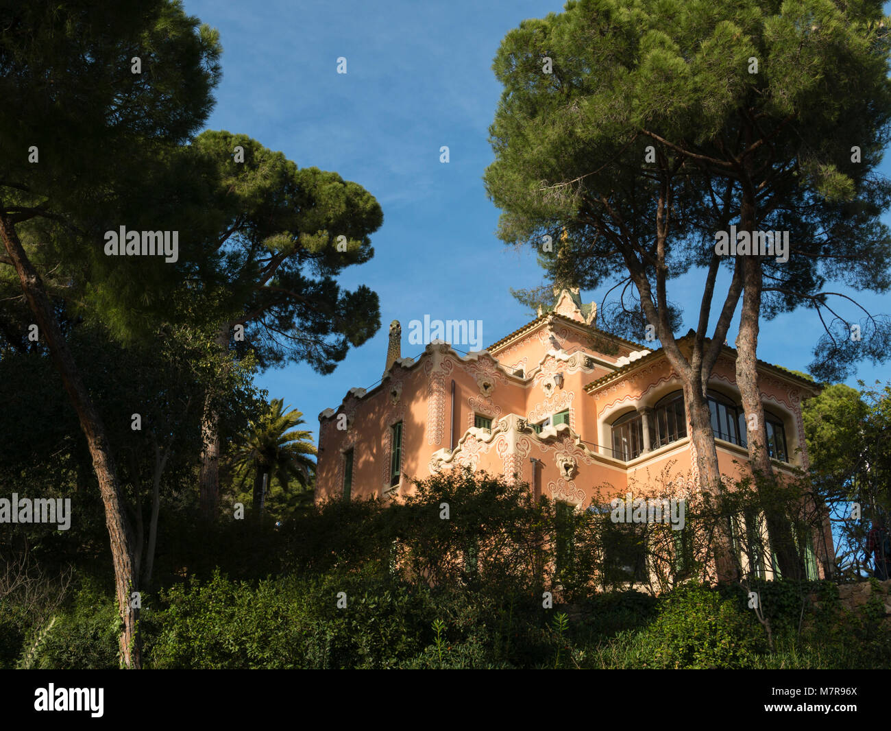 Antoni gaudi park guell hi-res stock photography and images - Alamy