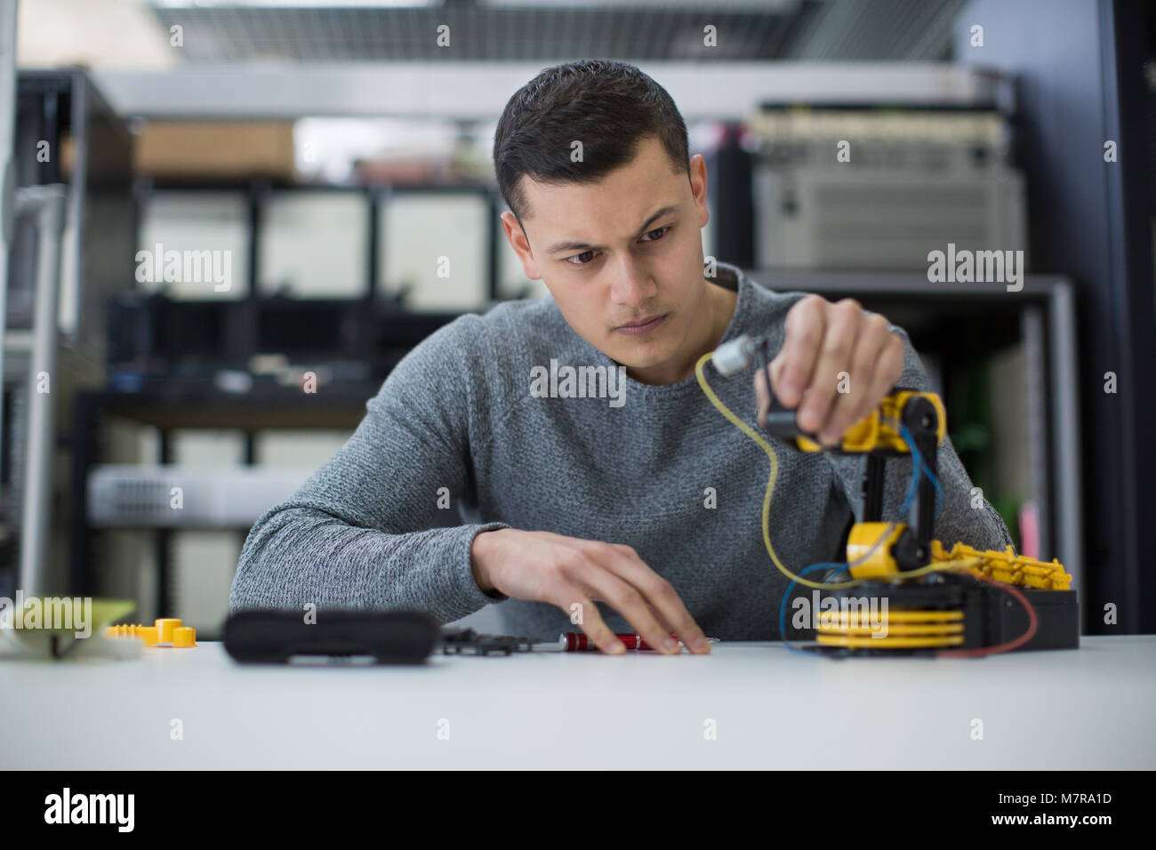 Engineer artificial intelligence hi-res stock photography and images ...