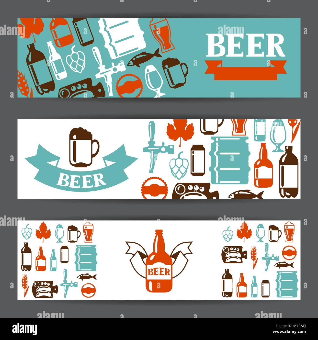 Beer banners Stock Vector Images - Alamy