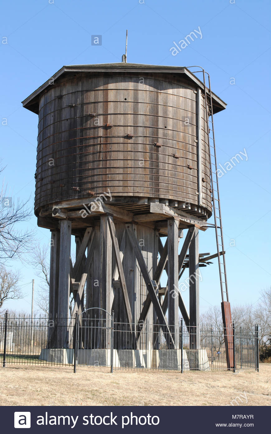 Wooden Water Tower High Resolution Stock Photography and Images - Alamy