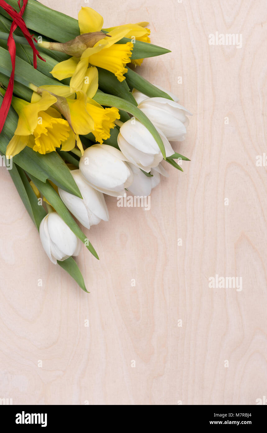 colorful background with fresh flowers Stock Photo - Alamy