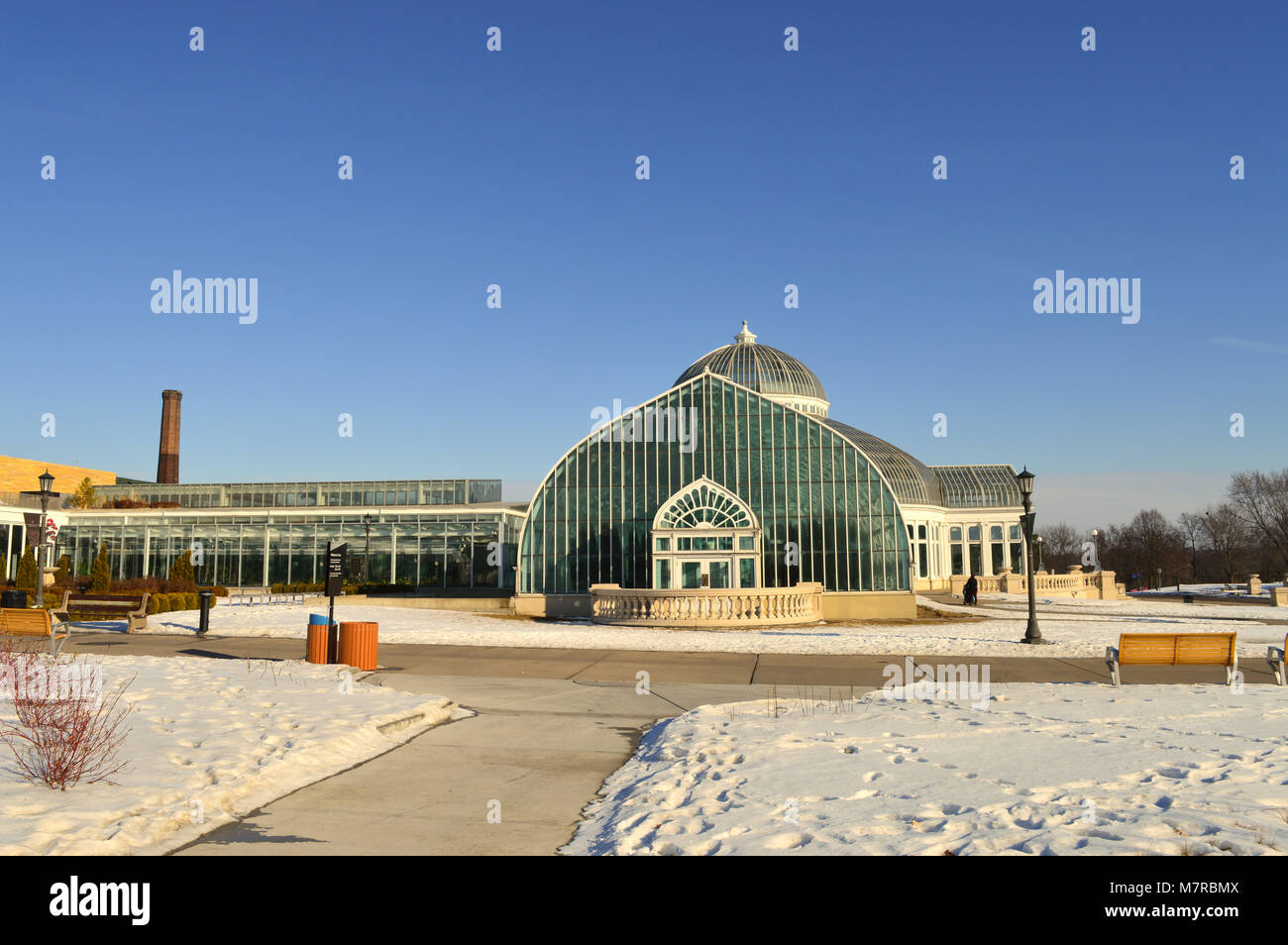 Como Zoo and Conservatory Stock Photo - Alamy
