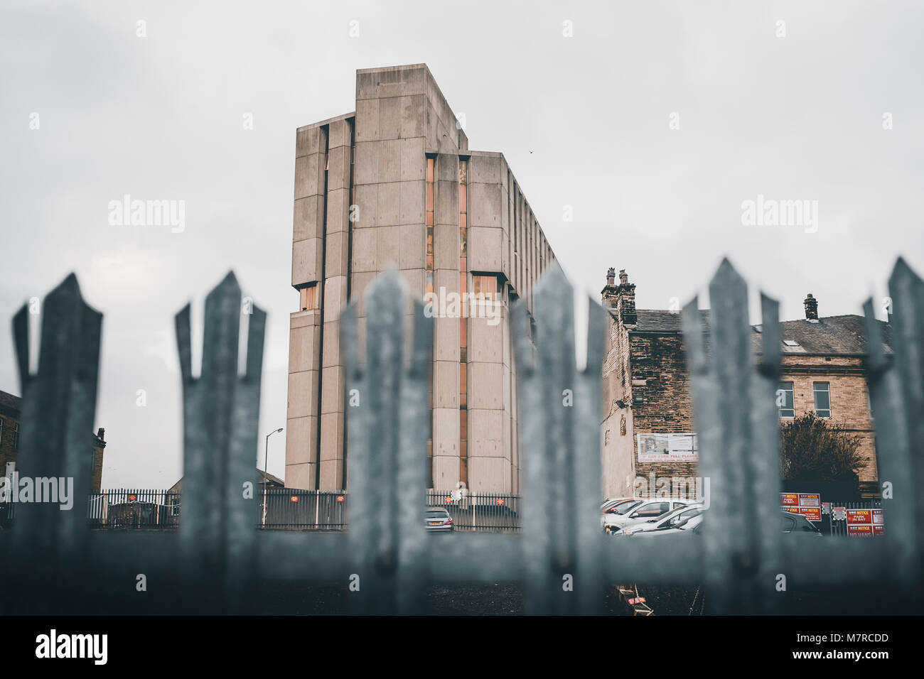 The controversial High Point building in Bradford, West Yorkshire ...