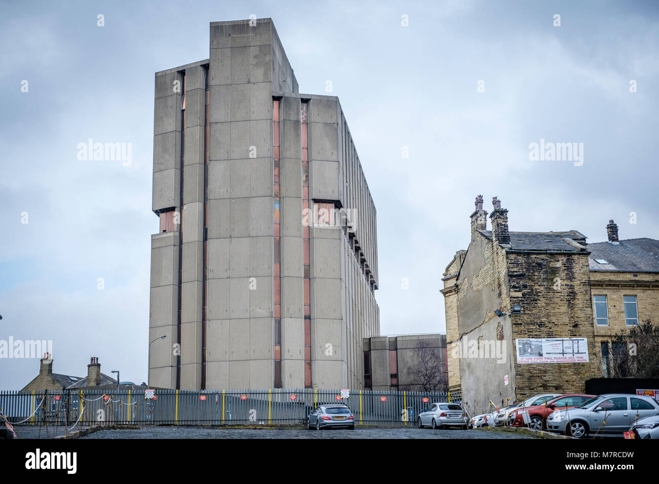 The controversial High Point building in Bradford, West Yorkshire ...