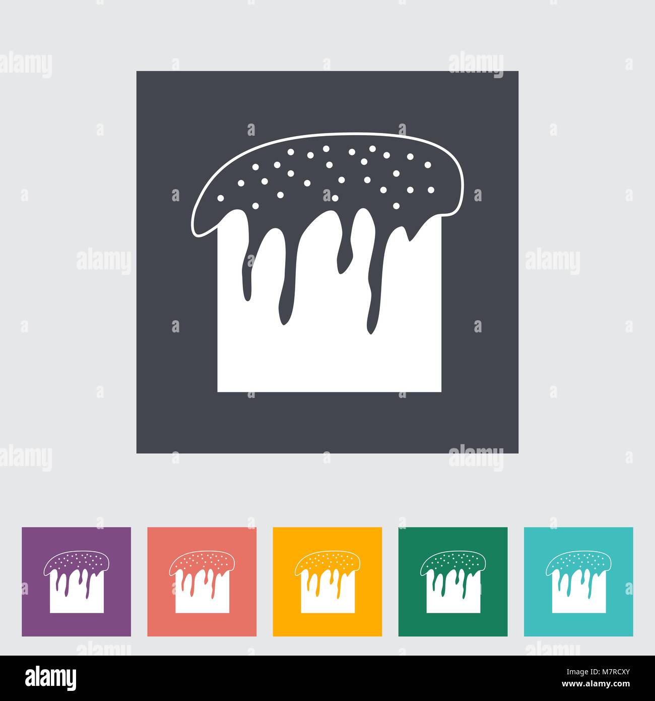 Orthodox easter bread Stock Vector Images - Alamy