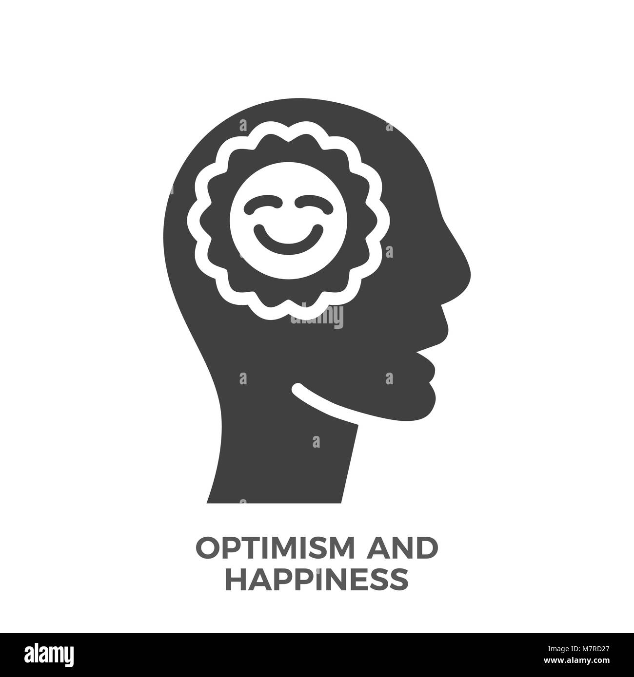 Optimistic vector vectors Black and White Stock Photos & Images - Alamy