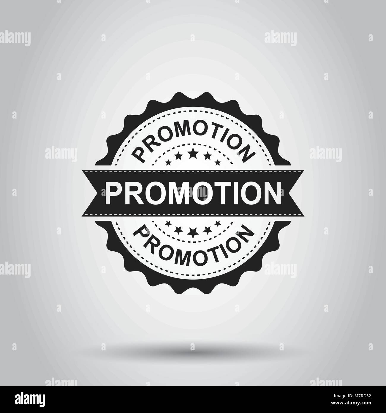 Promotion grunge rubber stamp. Vector illustration on white background ...