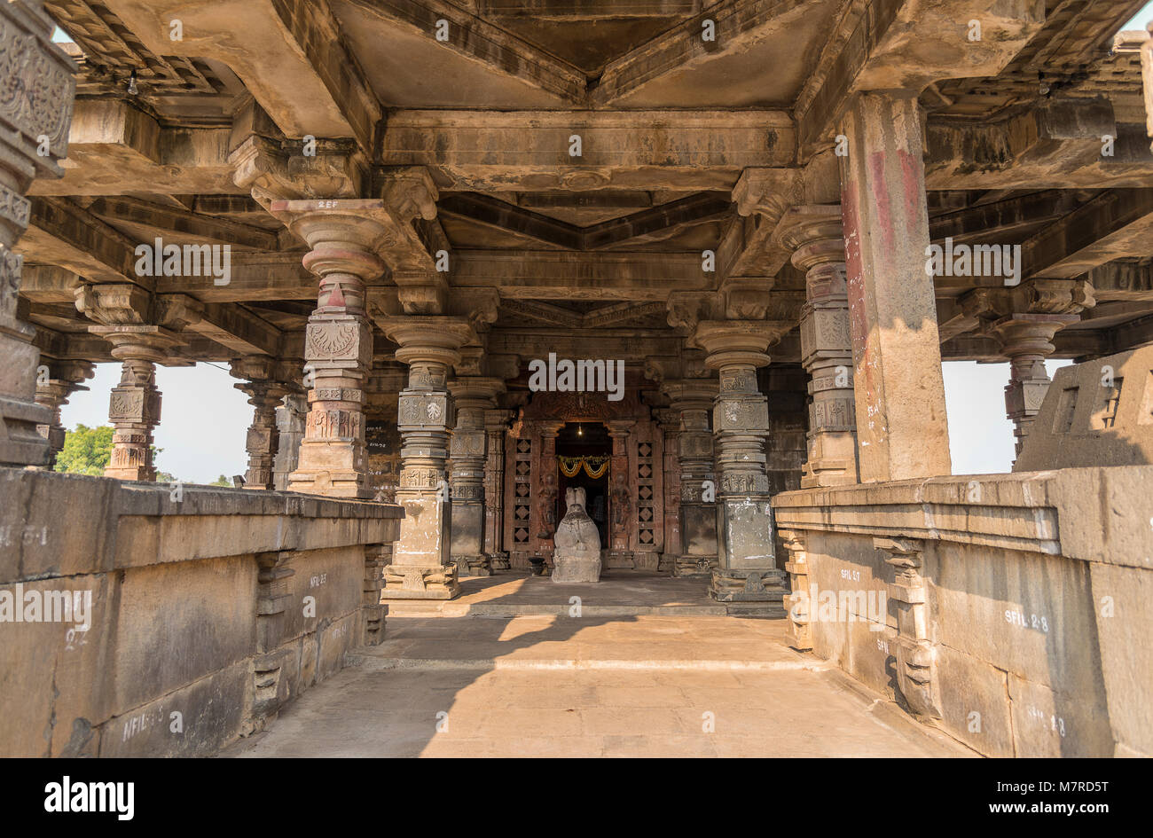 Hemadpanti shiva temple, the 11th century temple is built of stone in ...