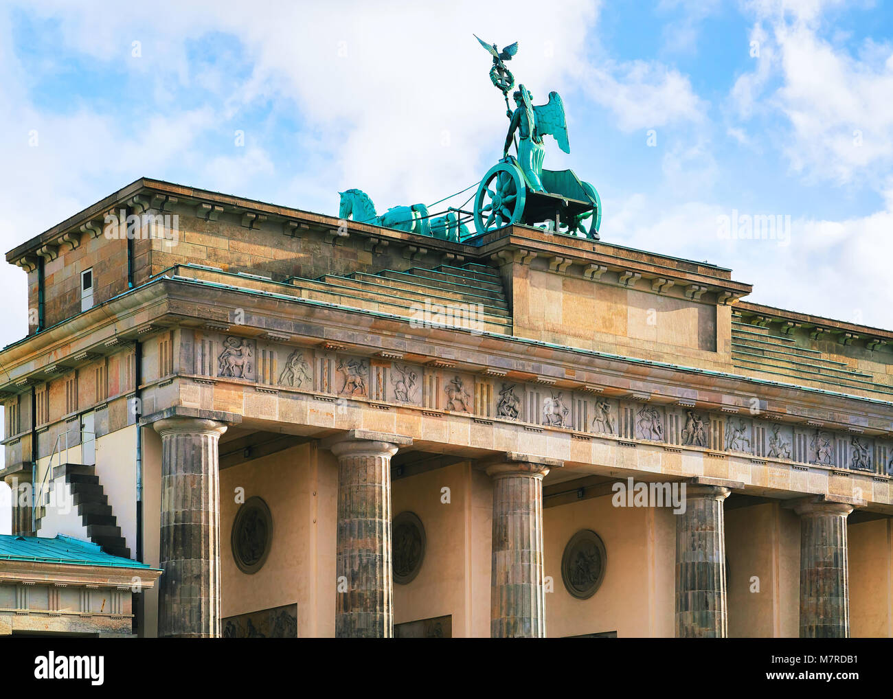 Brandenburg Gate in the center of Berlin, Germany Stock Photo - Alamy