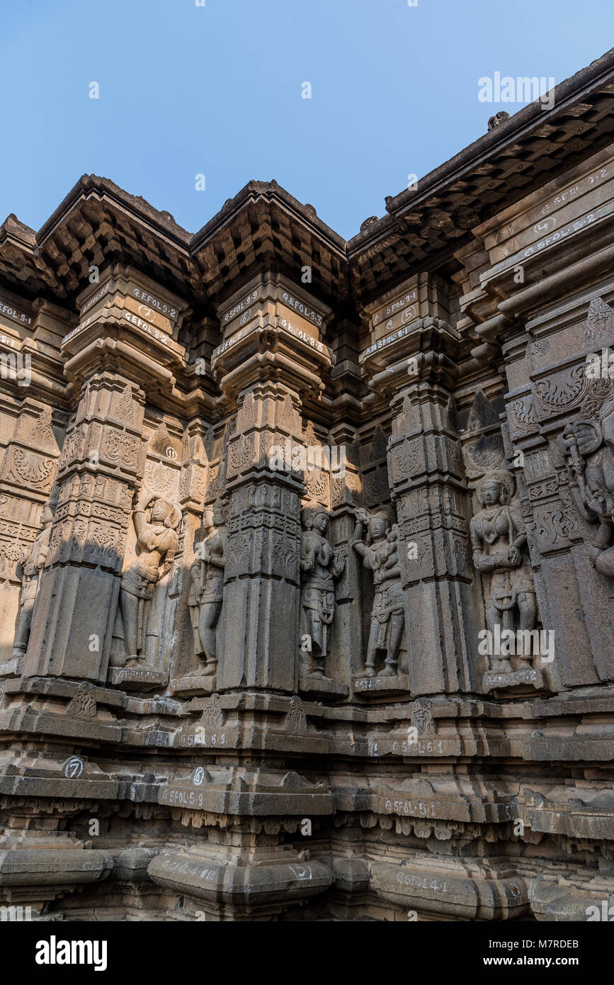 Hemadpanti shiva temple, the 11th century temple is built of stone in ...