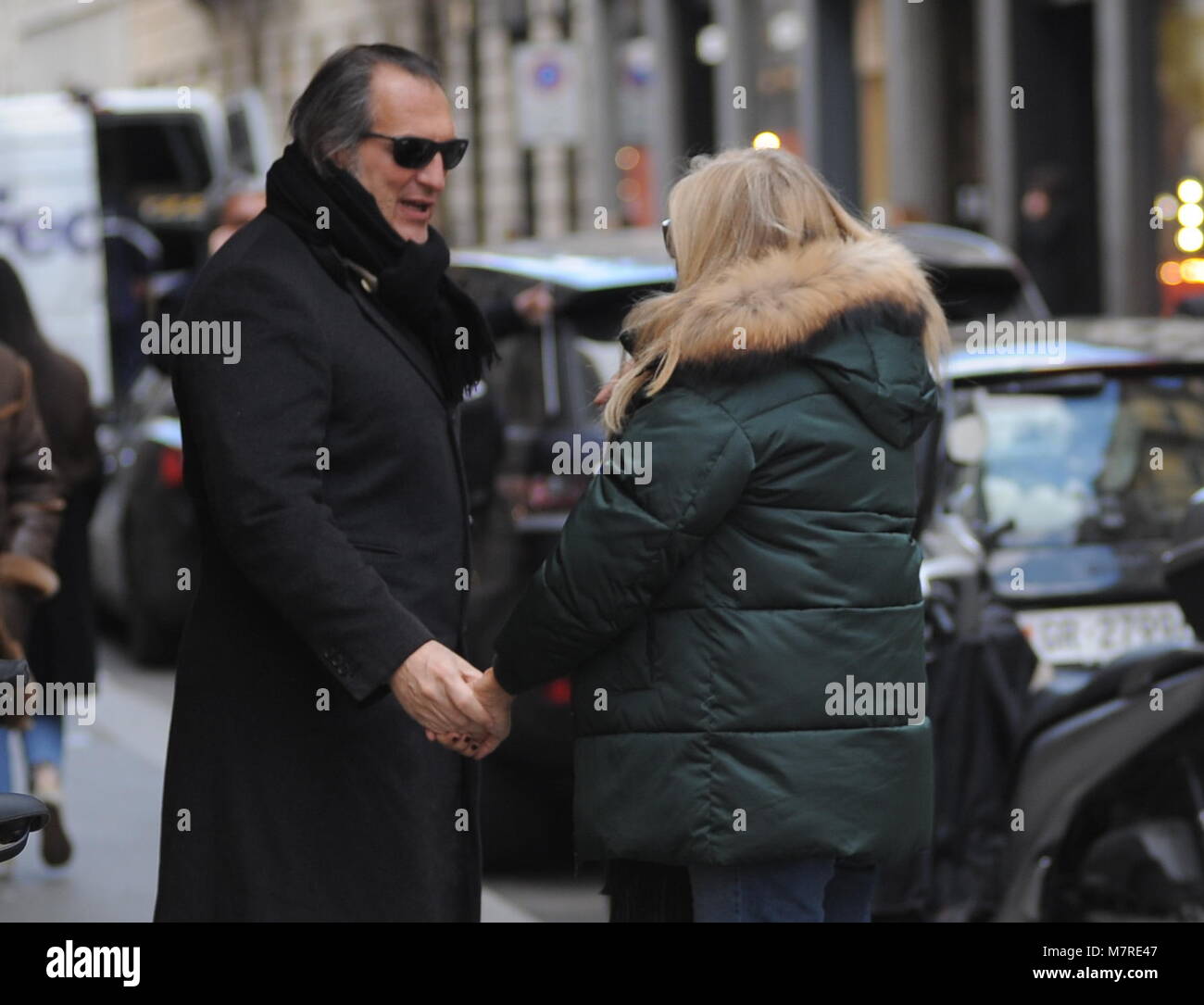 Mara Venier meets Silvio Sardi, former boyfriend of Lory Del Santo and ...