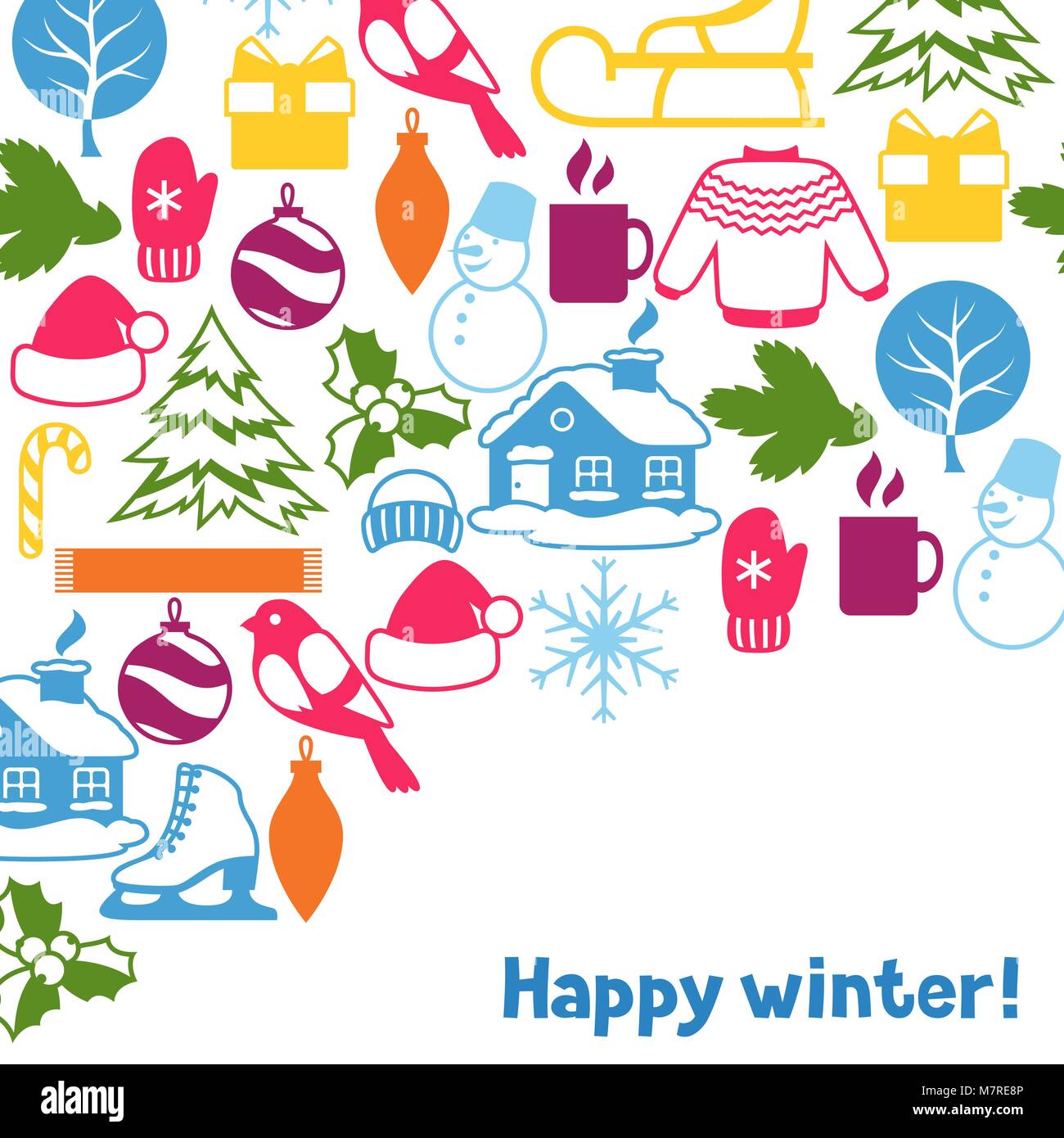 Winter objects hi-res stock photography and images - Alamy