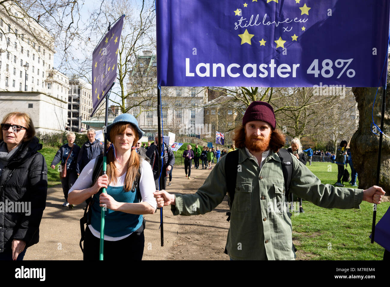 Carrying placards placard hi-res stock photography and images - Alamy
