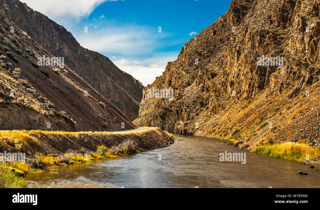 Salmon River, The River of No Return, in Cronks Canyon, also known as ...