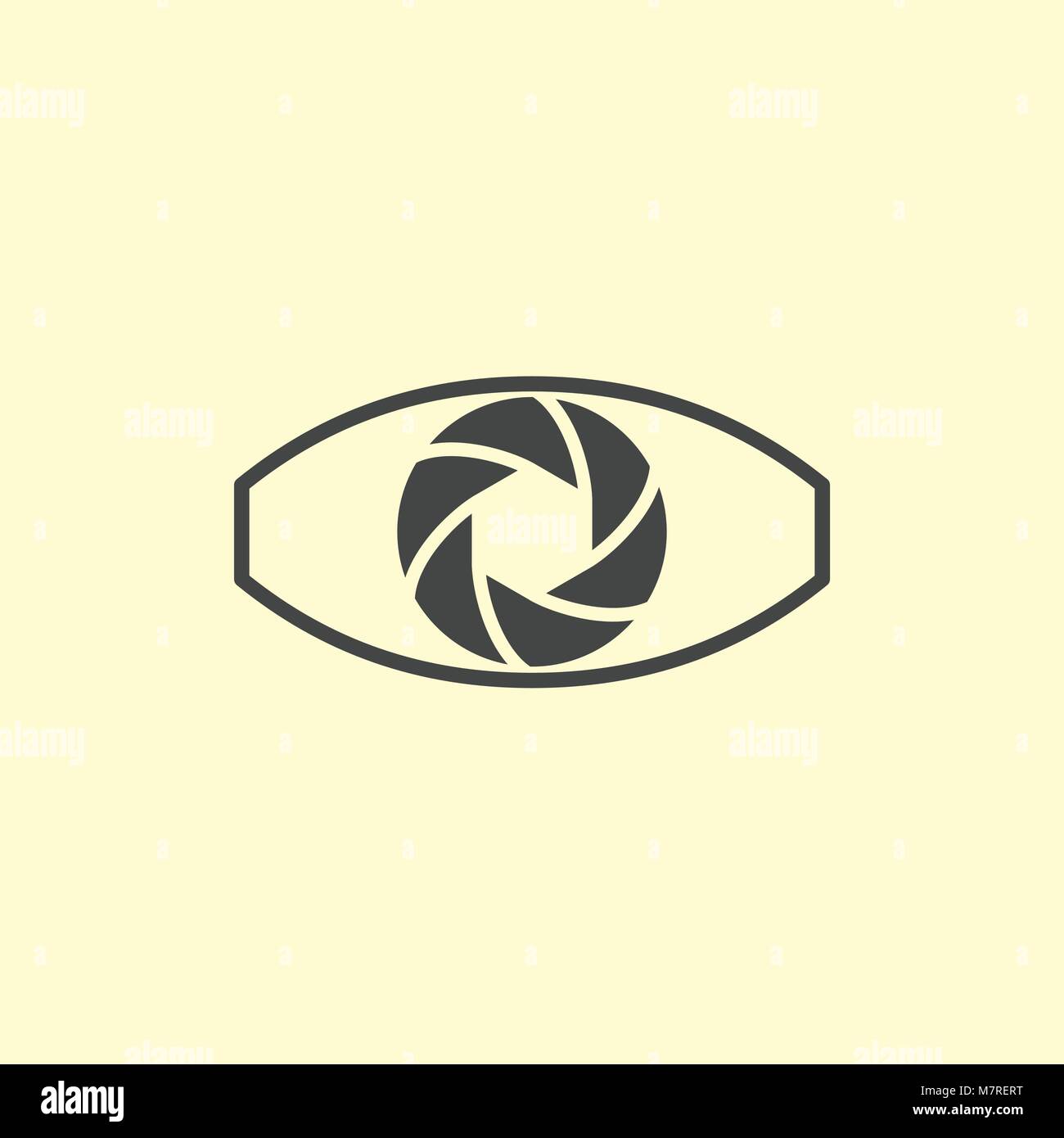 Photography logo design eye Stock Vector Image & Art - Alamy