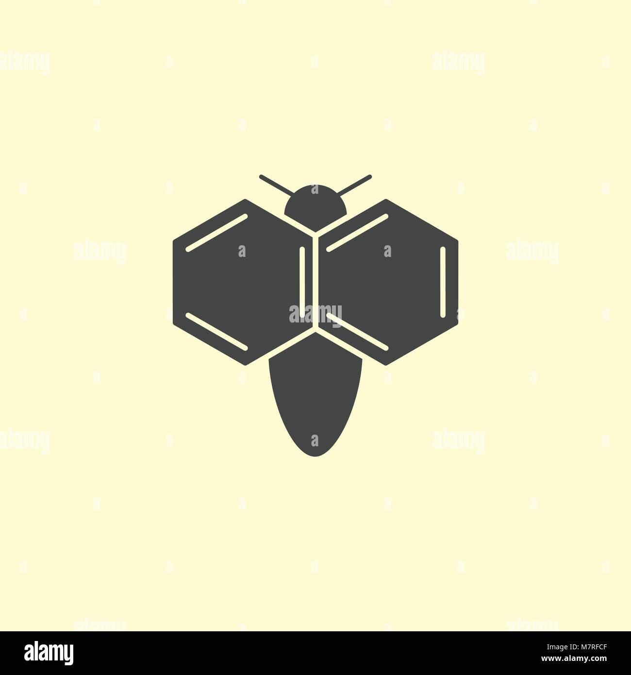 Insect logo hi-res stock photography and images - Alamy