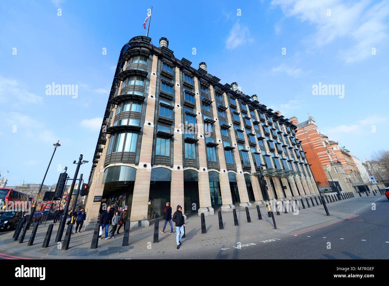 Portcullis House (PCH) office building in Westminster, London, UK ...