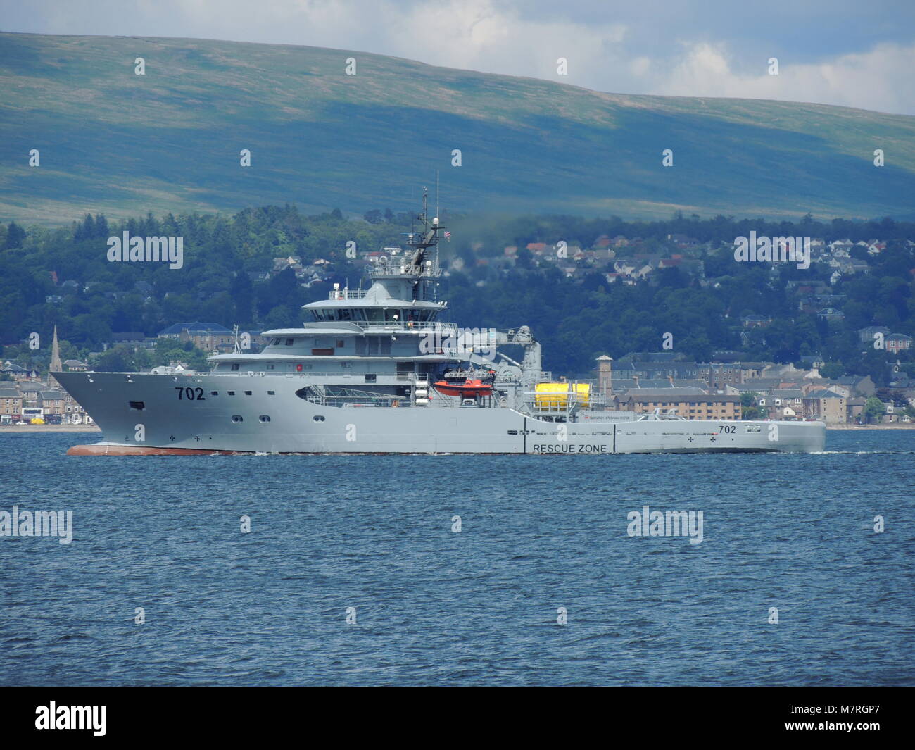 El Moussif (702), an El Moundjid-class emergency towing vessel operated ...
