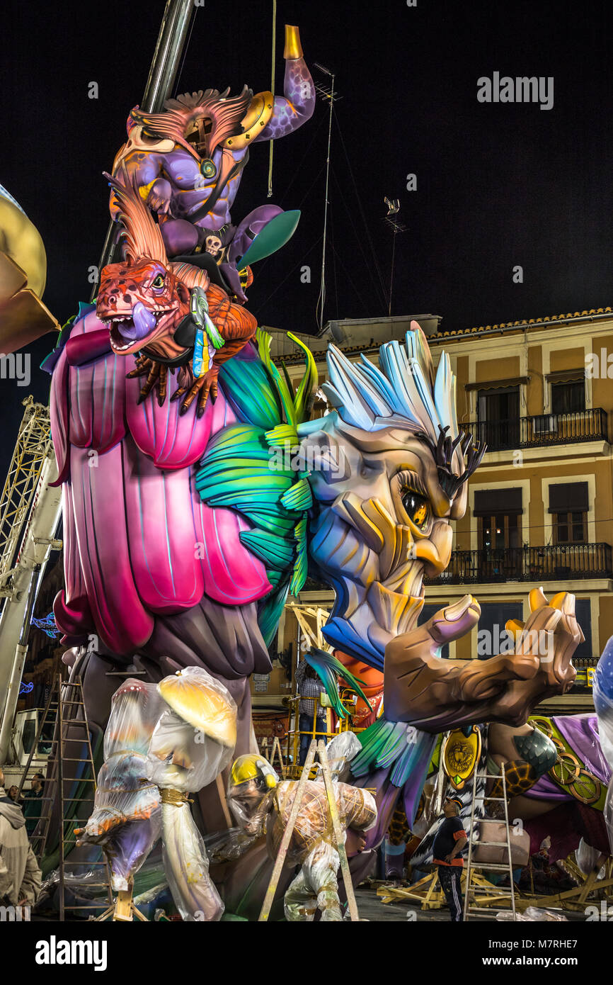 Fallas festival spain ninot statues hi-res stock photography and images ...