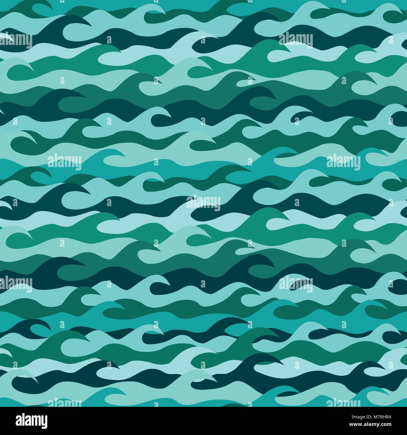 How waves are made Stock Vector Images - Alamy