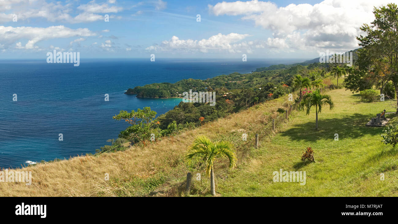 Republic of Trinidad and Tobago - Tobago island - Castara bay and ...