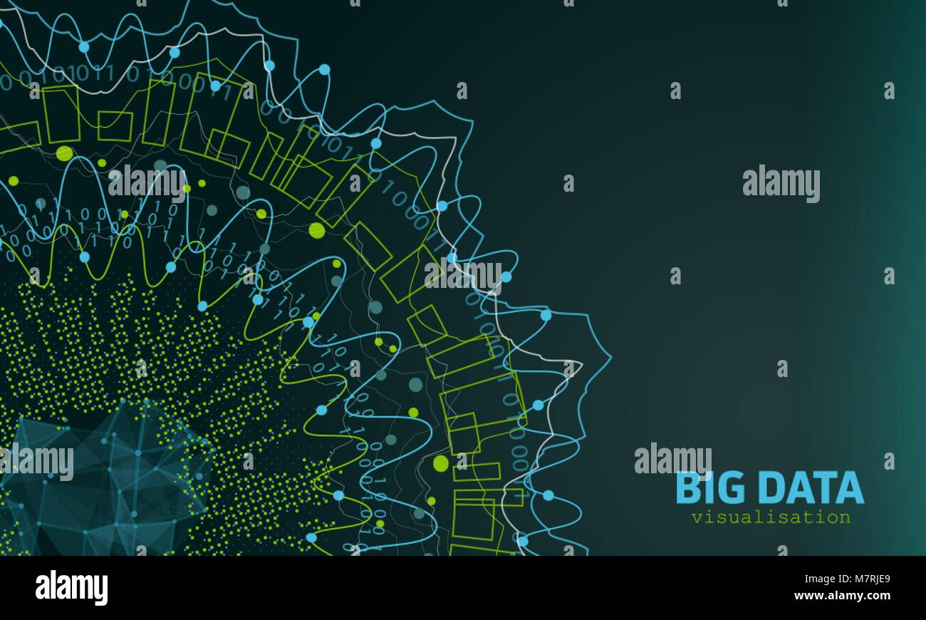 Big Data Visualization. Futuristic Infographic. Information Abstract ...