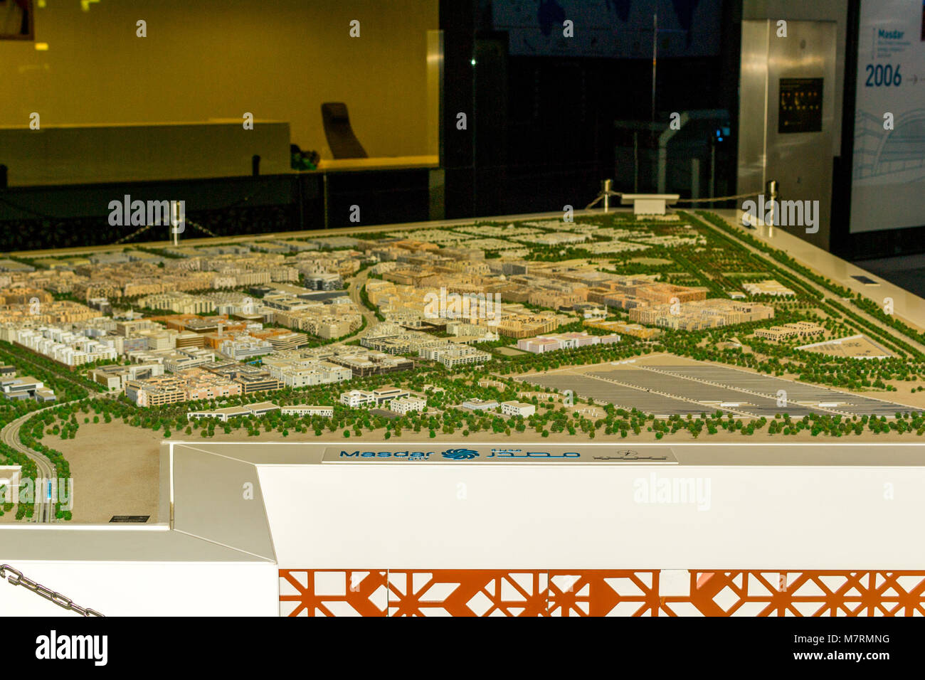 Masdar city hi-res stock photography and images - Alamy