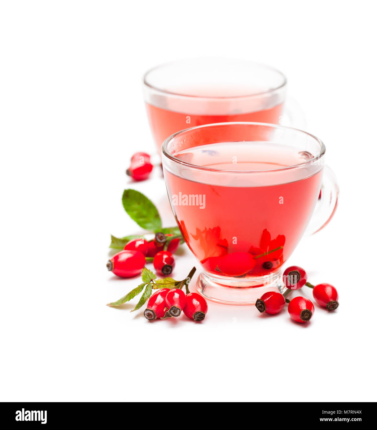 Rosehip tea vitamin drink Cut Out Stock Images & Pictures - Alamy