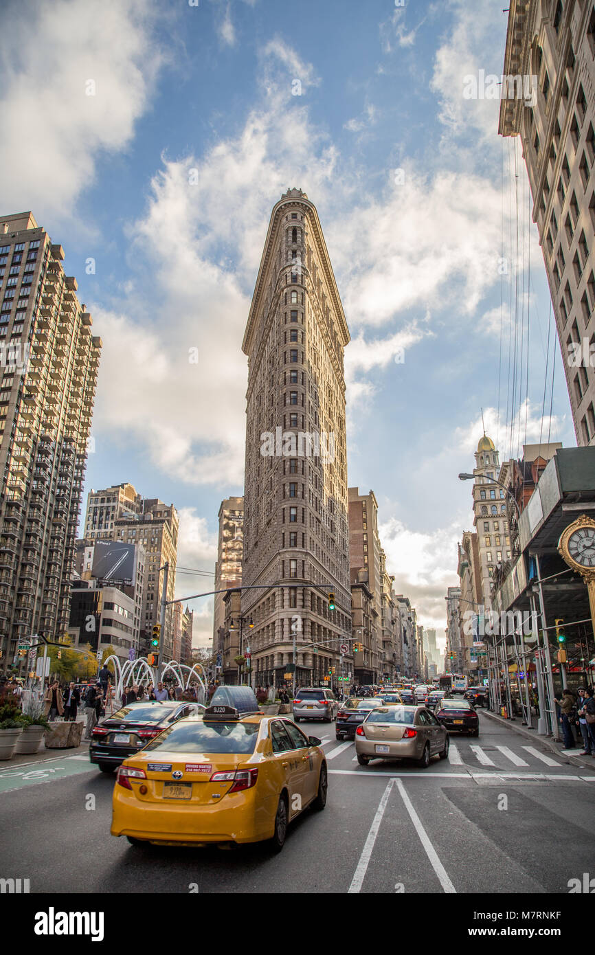 Flatiron Building In New York City High Resolution Stock Photography ...