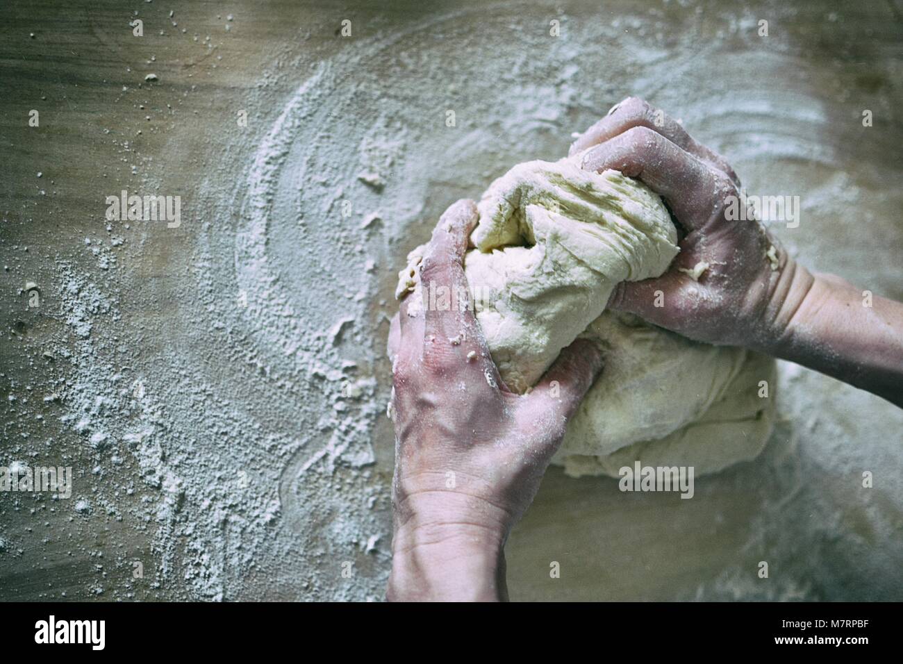 sponge dough mixing Stock Photo - Alamy