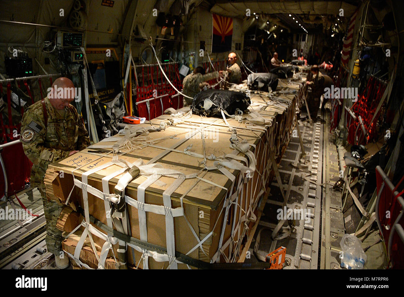 U.S. Air Force Master Sgt. Bradley Nulf, 774th Expeditionary Airlift ...