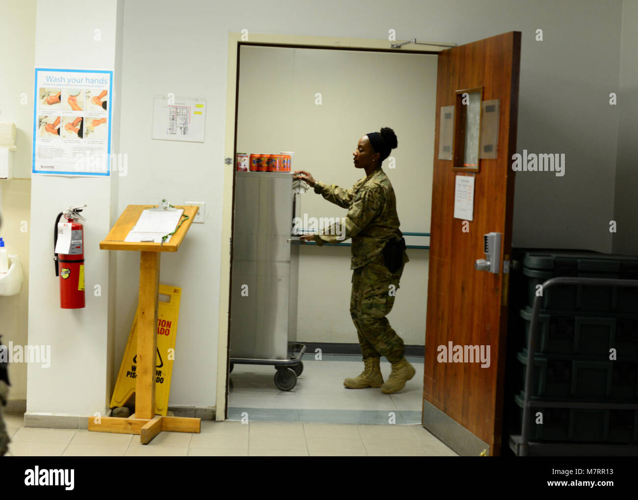 U.S. Air Force Master Sgt. Janet Budzinack, 455th Expeditionary Medical ...