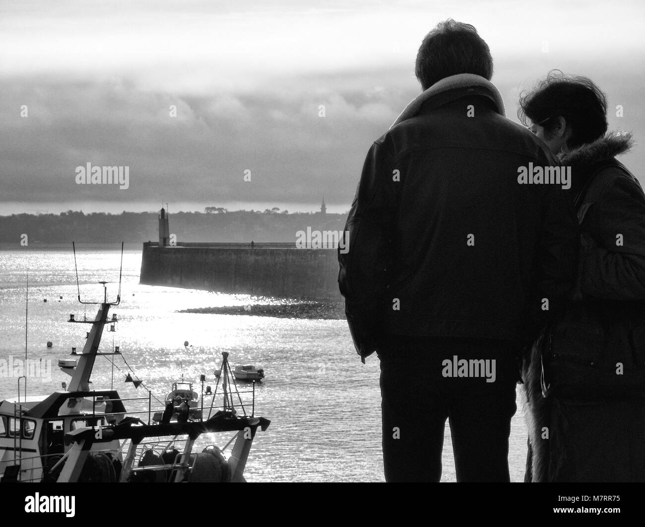 Looking Out To Sea Stock Photo - Alamy