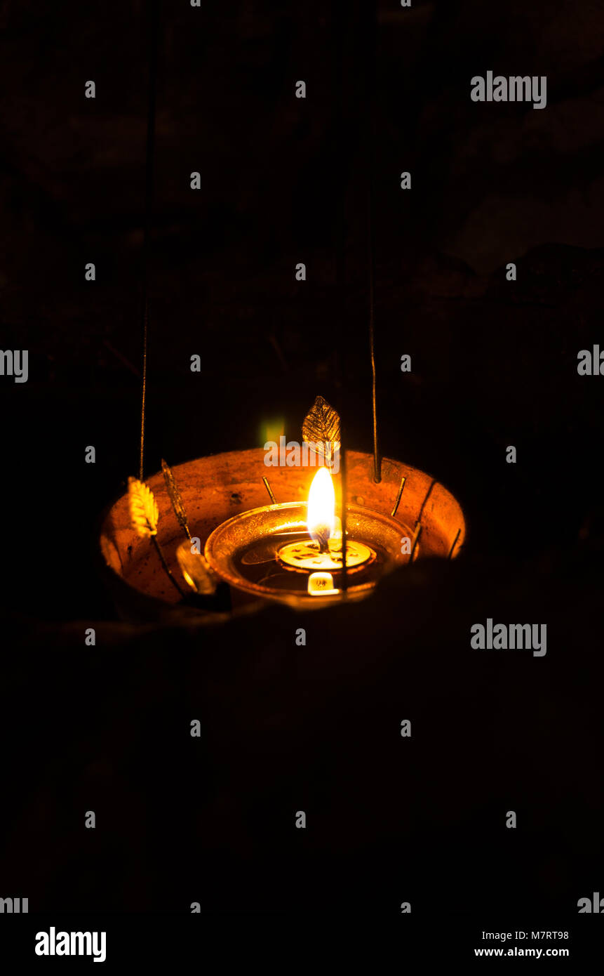 Christian oil lamp hi-res stock photography and images - Alamy