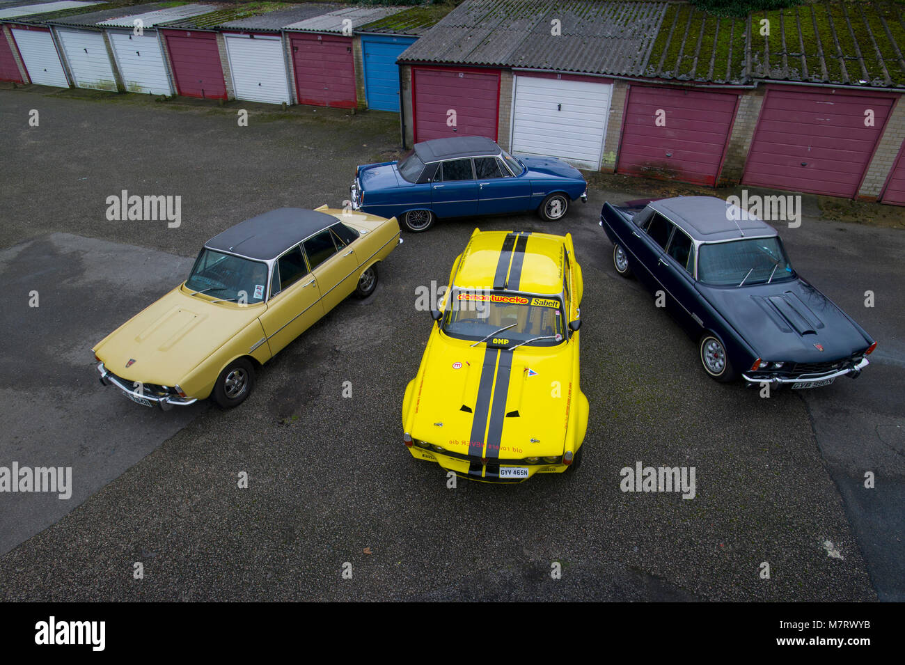 A range of Rover P6s, British 2000, 3500 V8, NADA (US spec) V8 and ...