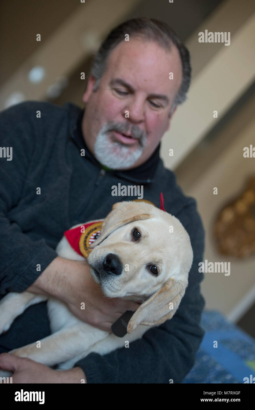 UNITED STATES:March 10, 2018: Jim Klock of Lucketts a retired Secret ...