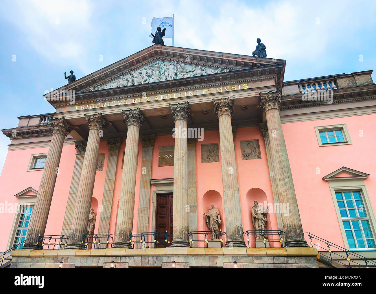 Berlin, Germany - December 12, 2017: Facade of Berlin State Opera in ...