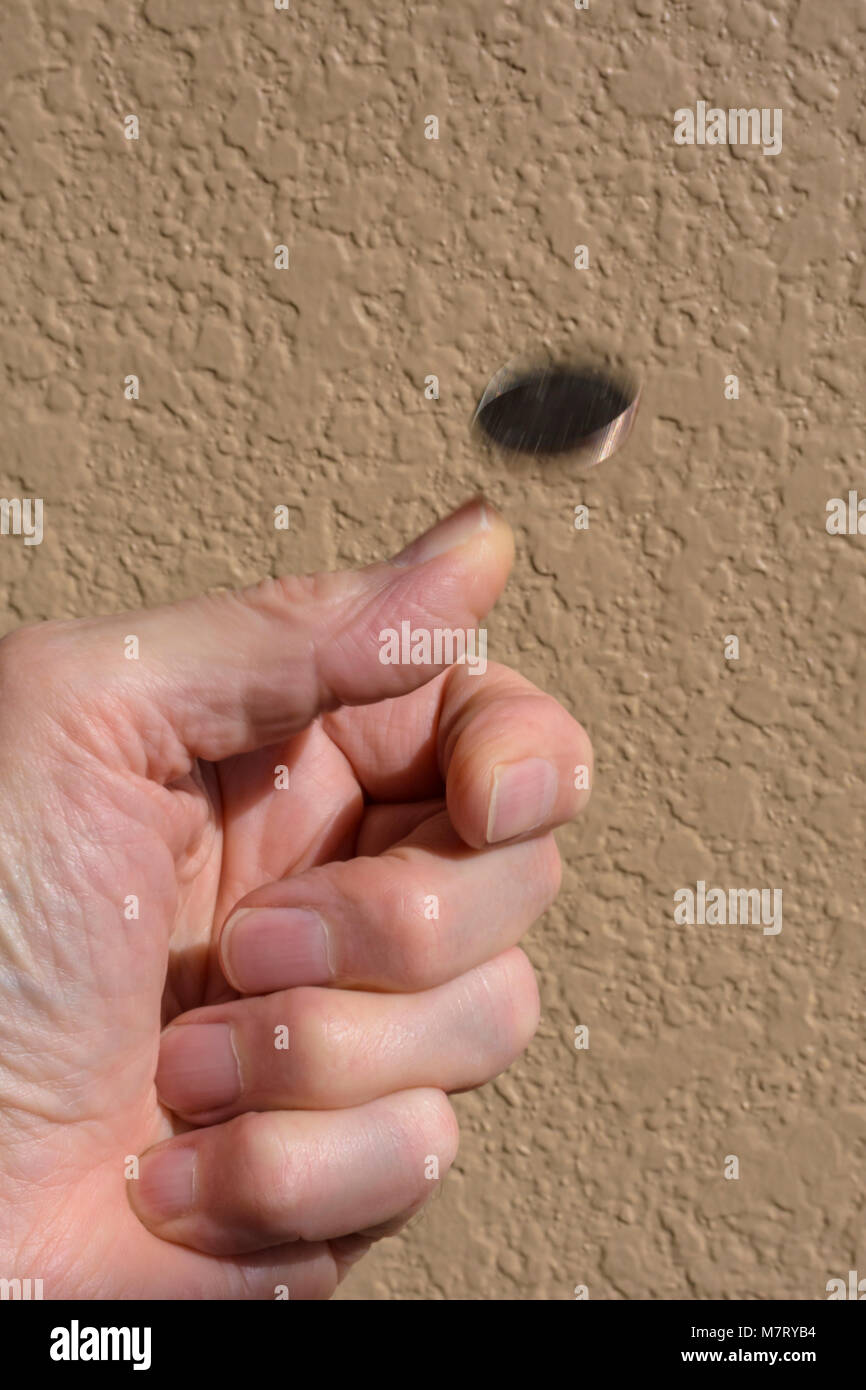 Coin toss hi-res stock photography and images - Alamy