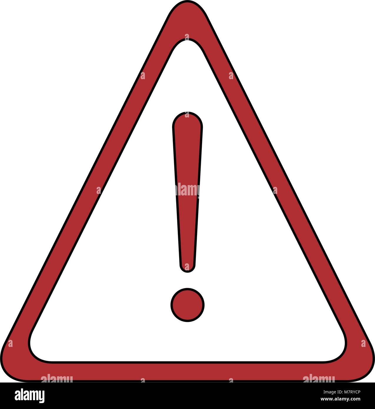 Attention sign symbol vector illustration graphic design Stock Vector ...